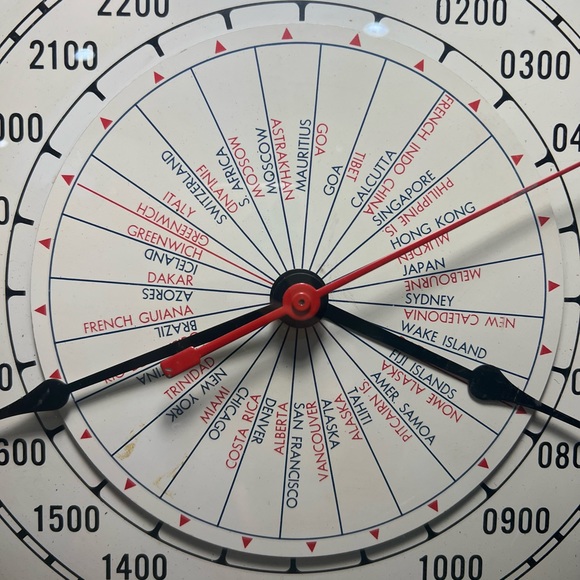 Wall Decor | Vintage Worldmilitary 240 Clock Copyright 1949 | Poshmark